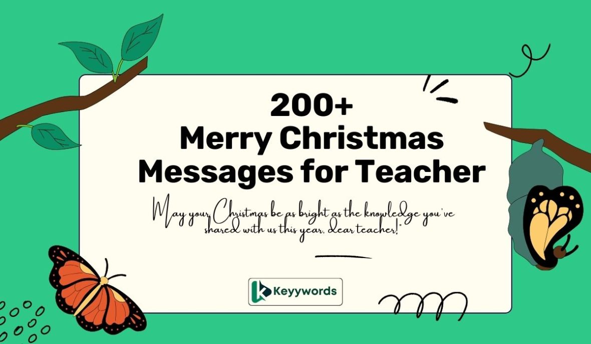 200+ Merry Christmas messages for teacher - AI Emotional Messages ...