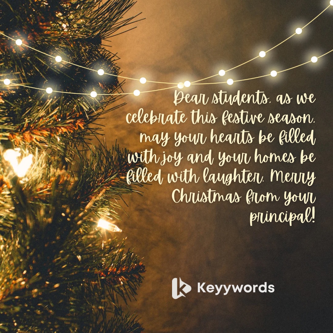 250+ Merry Christmas Greetings For Students - AI Emotional Messages ...