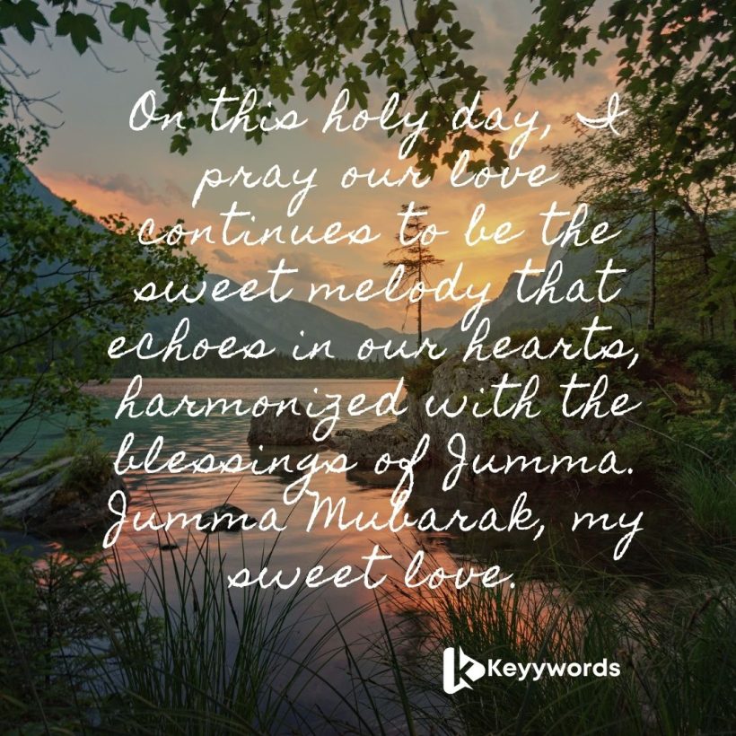 160+ Jummat Mubarak wishes for girlfriend - AI Emotional Messages ...